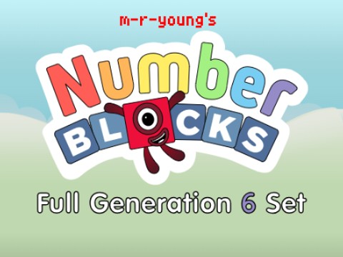 m-r-young's Numberblocks Generation 6 Set!