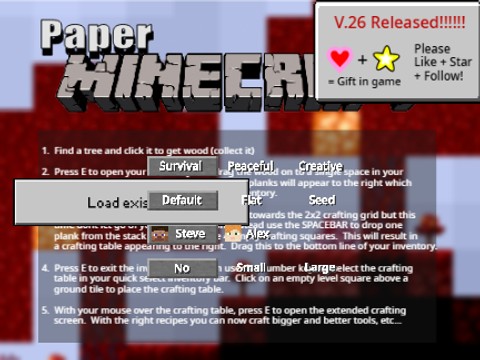 Paper Minecraft 1.21.2