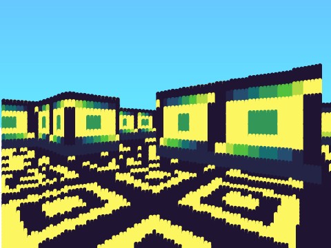 List Based Raycaster 5 (textures + floorcasting)