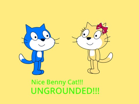 Benny Cat helps Stephanie Cat/UNGROUNDED