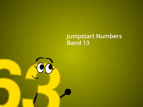 JUMPSTART Numbers Band 13 (my version)