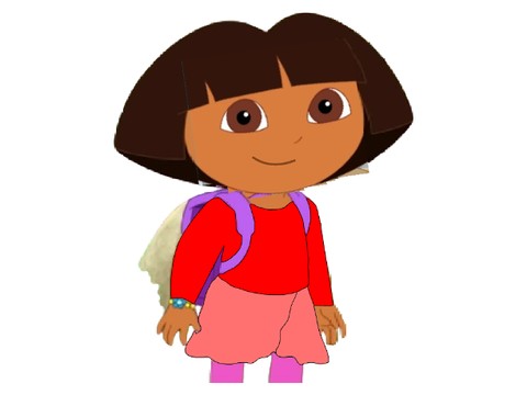 Ballet Practice S6 Dora's red long sleeves are so soft, furry, and ...