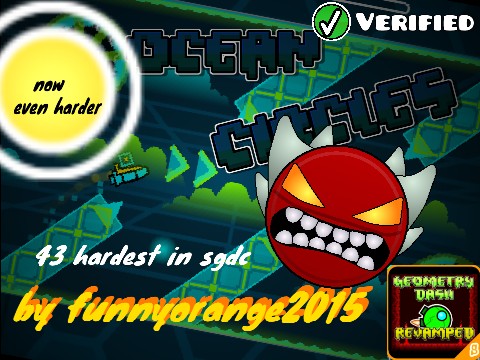 Geometry Dash ocean circles