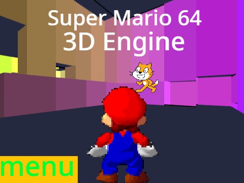 Super Mario 64 3D Engine