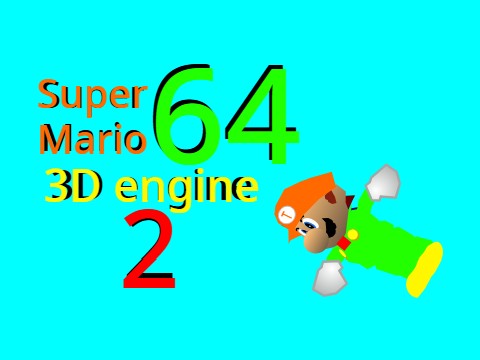 Super Mario 64 3D engine 2