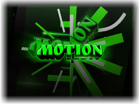 2D smooth green intro for --Motion