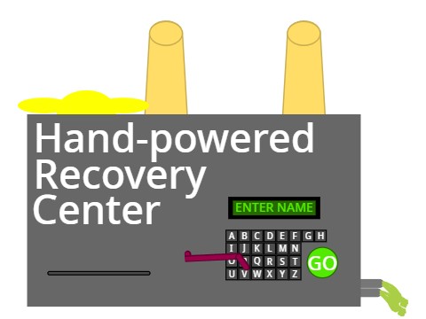 Hand powered recovery center (hprc) bfdi