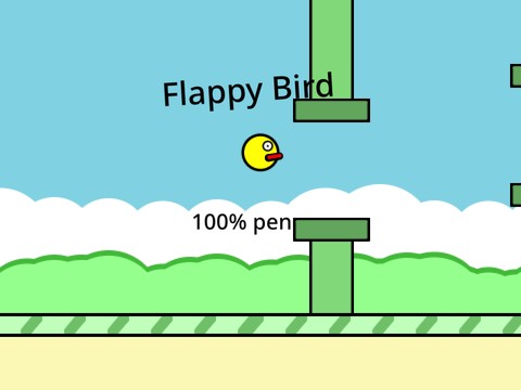 Flappy Bird (100% pen)