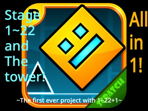 Geometry Dash levels 1-22