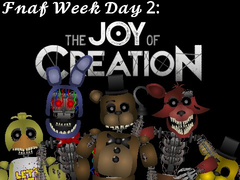 Fnaf Week Day 2: ᵀʰᵉJOYᵒᶠCREATION vectors