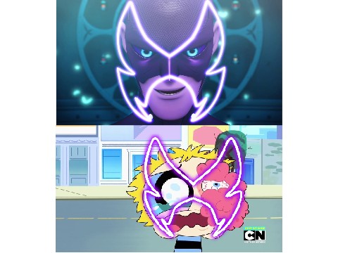 Bubbles (2016) gets Akumatized by Monarch