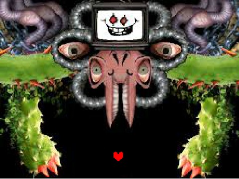 Omega Flowey boss fight.