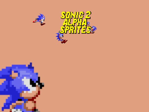 Sonic 2 alpha sprites (WIP)