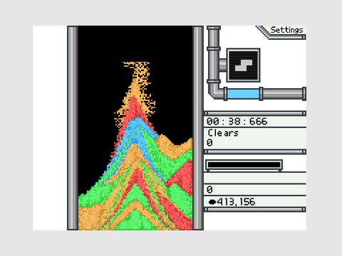 砂テトリス（Sandtrix）
