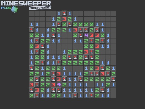 Minesweeper PLUS (DARK MODE)
