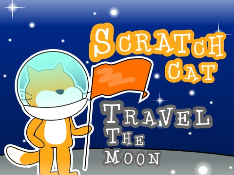 Scratch Cat Travels the Moon [FEATURED]
