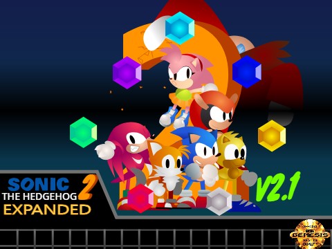 Sonic 2 Expanded v2.1 #sonic #art #games #copy