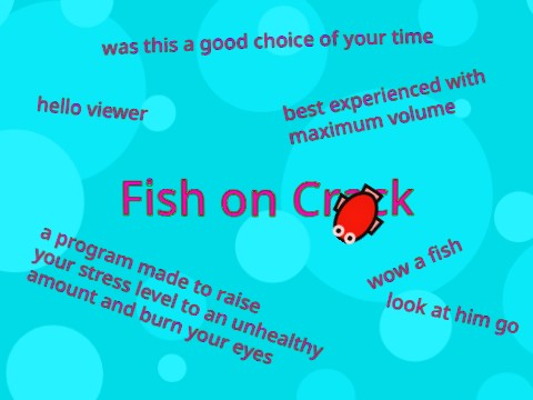 fish on crack - wahoo edition