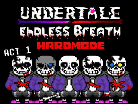 Undertale : Endless Breath HARD-MODE Colored UST [Act 1]