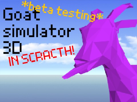 Goat simulator 3D (beta testing)