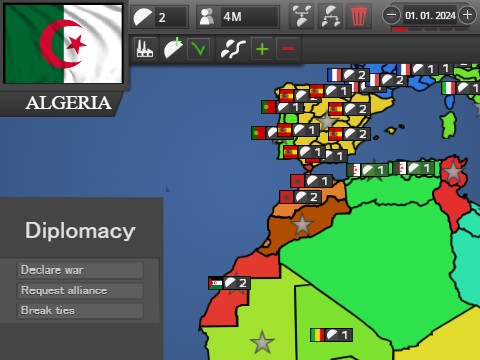 Absolute War modern world map v2 improved