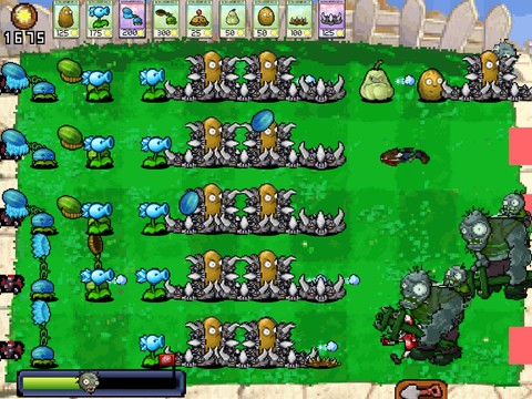 plants vs zombies DS