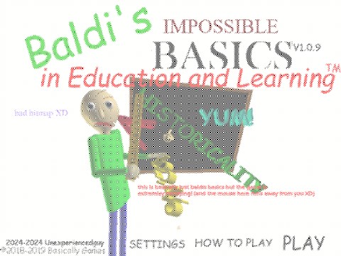 baldi's awesome schoolhouse! (joke mod)