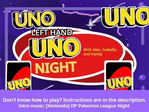 Uno Night The BarryFans edition (Left Handed!)