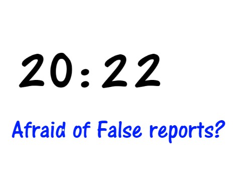 False report >:( Clock