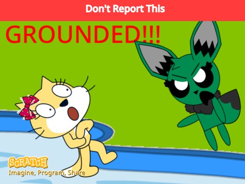 (DONT REPORT) Anti Sally pushes Stephanie Cat in the pool_Scratch Cat ...