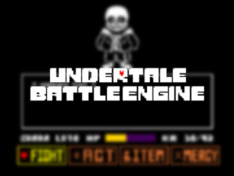 undertale battle engine by:@soutaM4 v.G3U #games