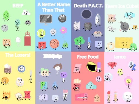 Make your own BFDI / BFB / TPOT