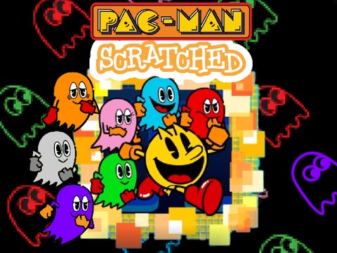 Pac Man Scratched