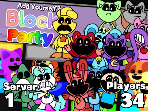 AY in Block Party! [ Smiling Critters Takeover ] Update SECONND MOST ...