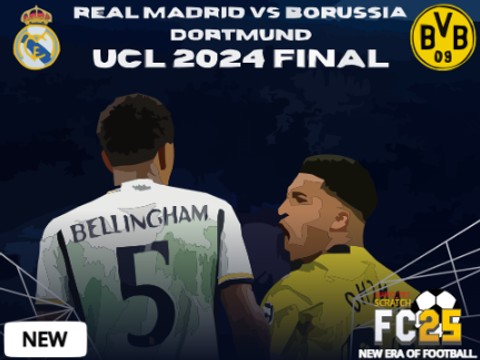 RMA VS. BVB | UCL 2024 FINAL | NEW