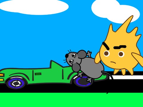 Scratch and the mouse episode 2 (flashing lights)