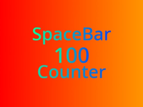Spacebar counter