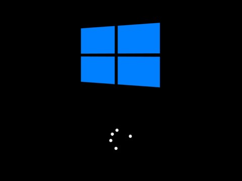 Windows Loading Animation (Font Rendered)