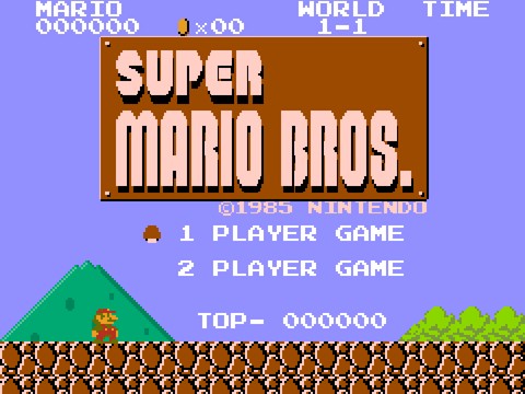 40th.anniversary Super Mario Bros. remake