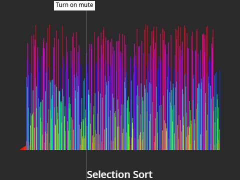 Selection Sort (500 cells)