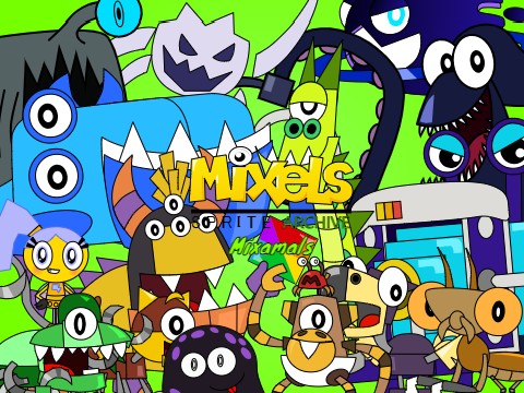Mixels Sprite Archive - Mixamals V30