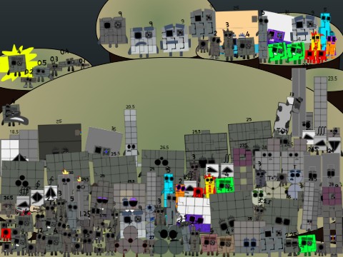 Ultimate Robot Numberblocks Band