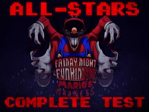 FNF - All Stars Ultimate Version Test -- Mario's Madness.