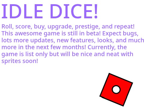Idle Dice (v1.1 BETA) #games #all #trending
