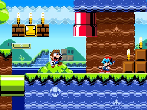 Super Mario Bros. Funkers Lest Go Test But Sound