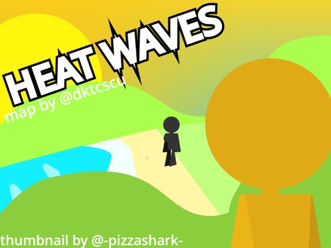 Heat waves completed map