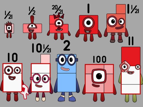 Numberblocks band base 1.5 Quarters [Remastered]