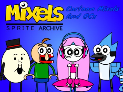 Mixels Sprite Archive - Cartoon Mixels and OCs V38