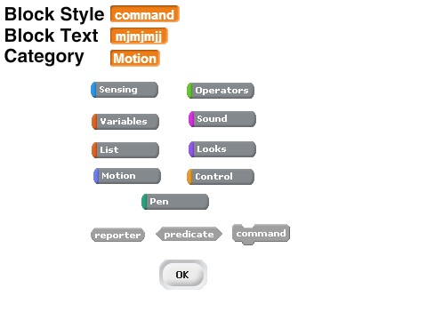 Scratch 1.4 Block Maker