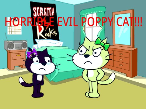 Evil Poppy Cat sings Shine Together and gets Grounded